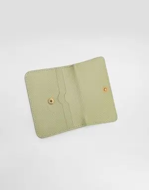 Dolce & Gabbana Dauphine Calfskin Card Holder - Green