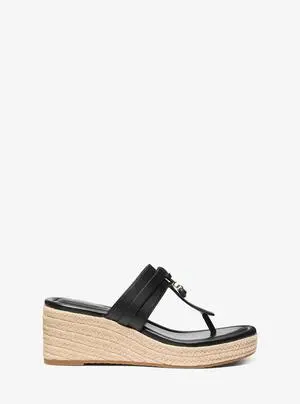 Michael Kors Zoe Wedge Sandal - Black