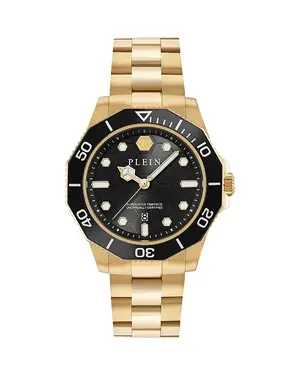 Philipp Plein Aquastorm Watch, 44mm - Gold
