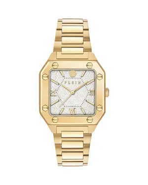 Philipp Plein Plein Edge 34mm Watch - Gold