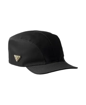Prada Prada Re-Nylon Baseball Cap Black