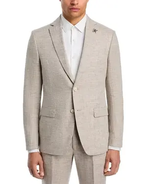 John Varvatos Melange Linen Suit Jacket