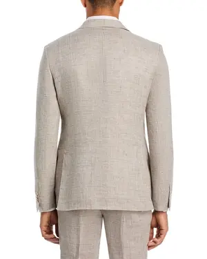 John Varvatos Melange Linen Suit Jacket