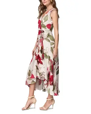 Donna Karan New York Floral Print Dress - Azalea Multi