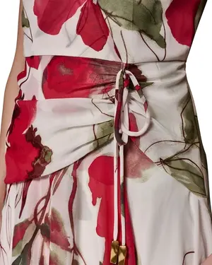 Donna Karan New York Floral Print Dress - Azalea Multi