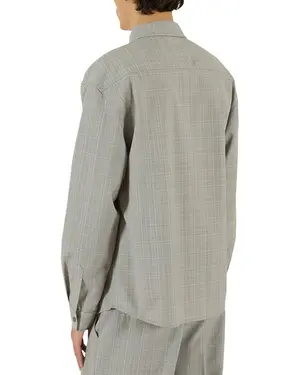 KROST Jordan Wool Plaid Shirt - Gray