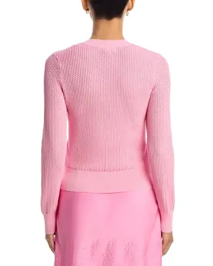Aqua Long Sleeve Knit Top Exclusive