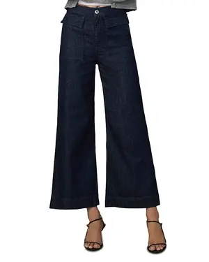 Joe's Jeans The Irina High Rise Wide Leg Jeans