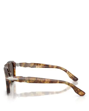 Persol 55mm Rectangular Sunglasses