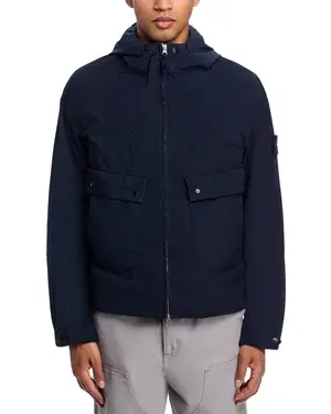 Stone Island Capospalla Short Parka - Navy Blue
