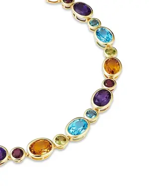 Bloomingdale'S 14k Yellow Multi Gemstone Bracelet