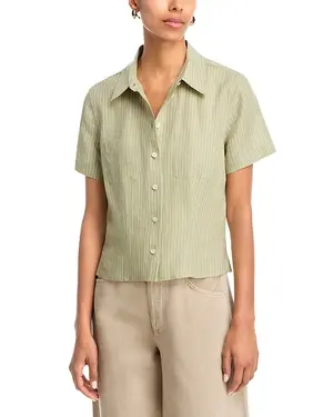 FRAME The Linen Seaside Shirt