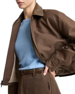 Vince Casual Twill Jacket - Willow