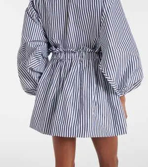 PATOU Striped Miniskirt - Blue