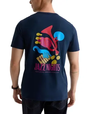 Ag Bryce Stretch Cotton Drum Graphic Tee