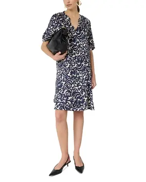 Gerard Darel Raliah Split Neck Dress