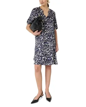 Gerard Darel Raliah Split Neck Dress