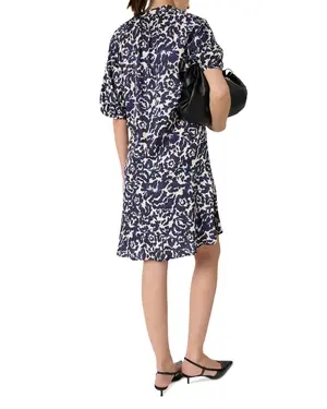 Gerard Darel Raliah Split Neck Dress