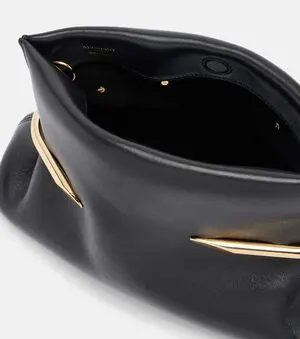 Givenchy Pinch Mini Leather Clutch - Black
