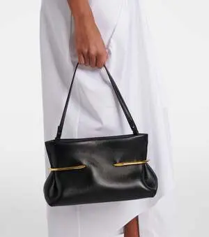 Givenchy Pinch Mini Leather Clutch - Black