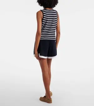 Jardin Des Orangers Cashmere Shorts - Blue
