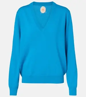 Jardin Des Orangers Jardin Des Orangers Cashmere Crewneck Sweater Blue