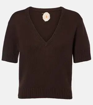 Jardin Des Orangers Jardin Des Orangers Cashmere Crewneck Sweater Brown