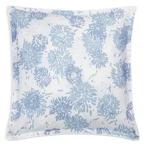 MATOUK Chrysanthemum Euro Sham - Blue