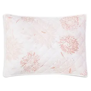 MATOUK Chrysanthemum Quilted Boudoir Sham - Blush