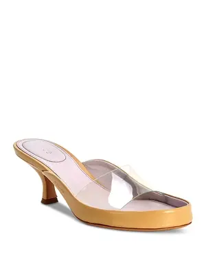 Chloé Junie Mules - Soft Ivory