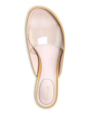 Chloé Junie Mules - Soft Ivory