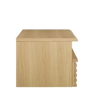 MODWAY Render Wall-mount Nightstand - Oak