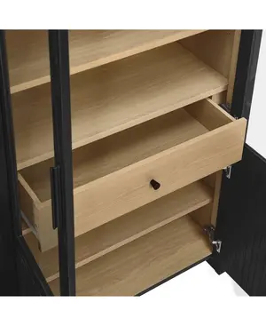 MODWAY Evie Arched Tall Display Cabinet