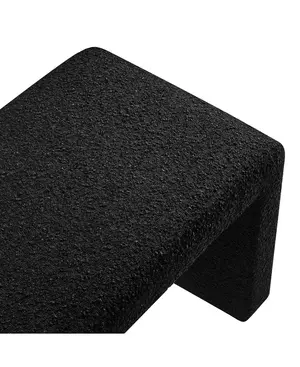 MODWAY Simba Boucle Fabric Waterfall Long Bench