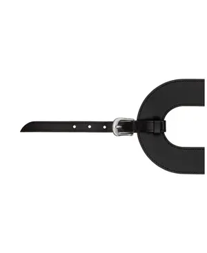 VAINCOURT La Delicieuse Leather Corset Belt