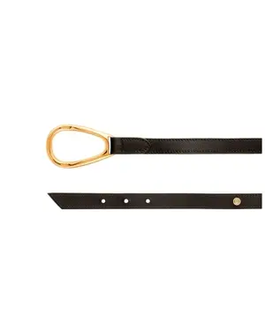 VAINCOURT L'adorable Leather Belt - Black