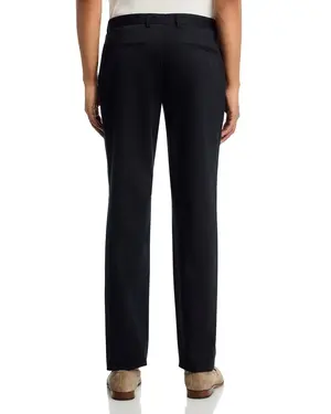 Theory Zaine Pants In Moonsoft Cotton - Black