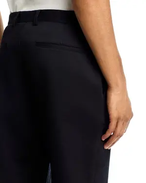 Theory Zaine Pants In Moonsoft Cotton - Black