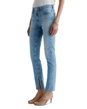 Ag Prima Mid-rise Slim Straight Jeans