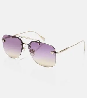 Versace Medusa Aviator Sunglasses