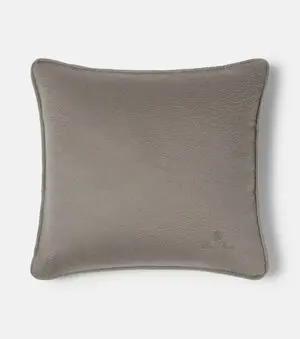 Loro Piana Unito Cashmere Cushion - Grey