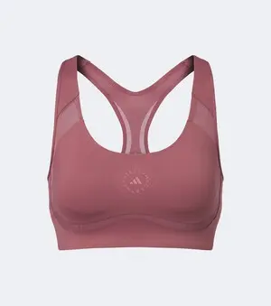Adidas By Stella McCartney Logo Sports Bra - Pink