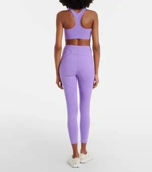 Adidas By Stella McCartney Logo Sports Bra - Purple