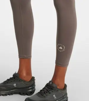 Adidas By Stella McCartney High-rise Leggings - Grey