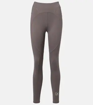 Adidas By Stella McCartney High-rise Leggings - Grey
