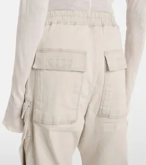 Rick Owens Jumbo Cotton-blend Cargo Pants