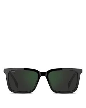 Hugo Boss 55mm Rectangular Sunglasses
