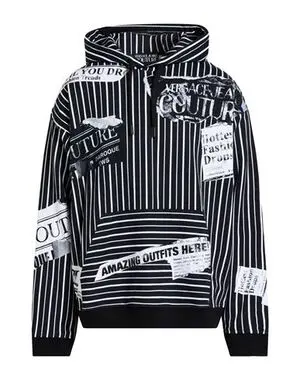 Versace Striped Sweatshirts Hoodies For Men