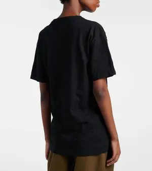 Loewe Logo Jersey T-shirt - Black