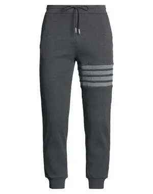 Thom Browne Man Pants Midnight Blue Size 0 Cotton, Elastane Charcoal